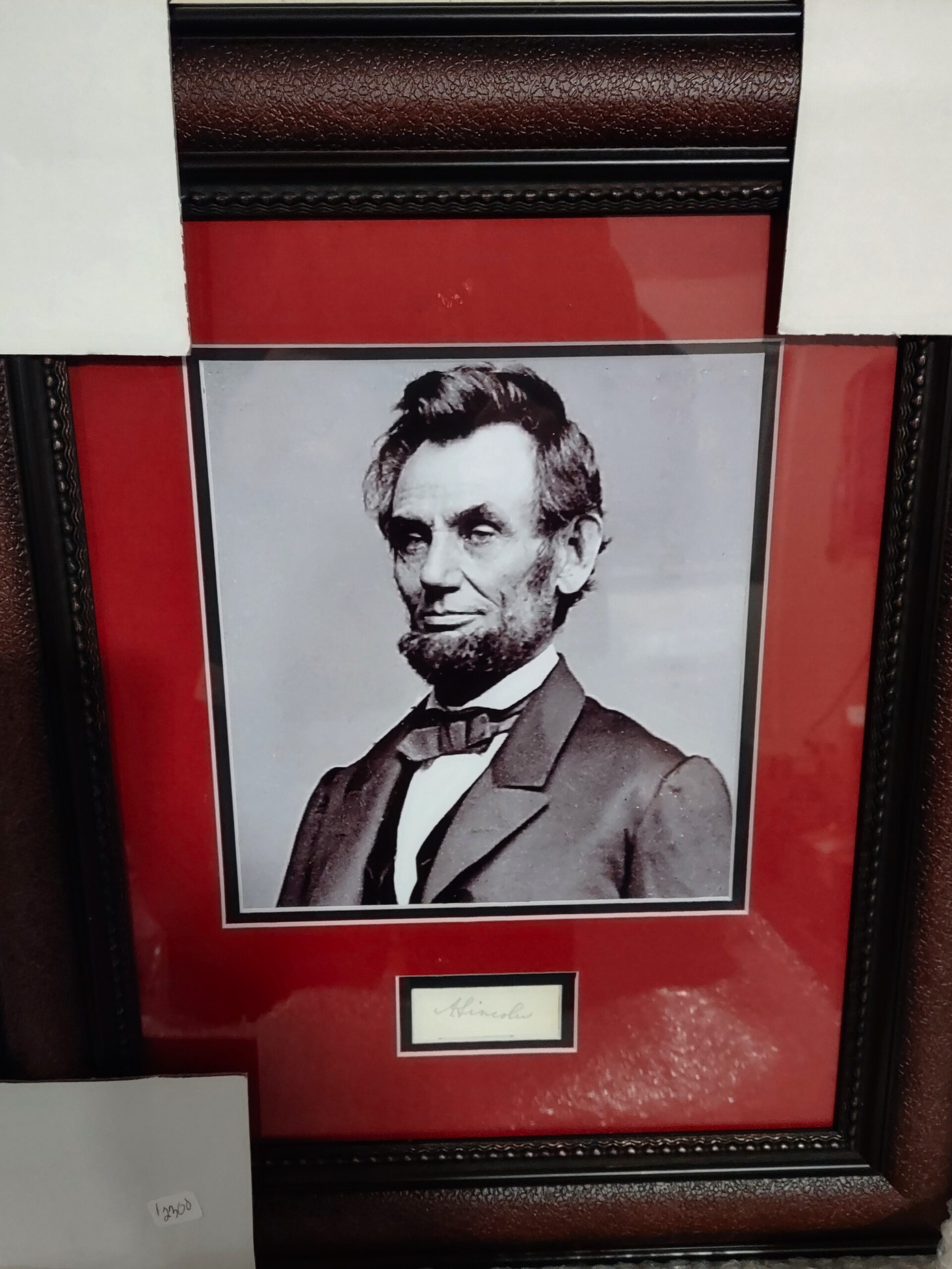 President Abraham Lincoln autograph cut - America's Memories